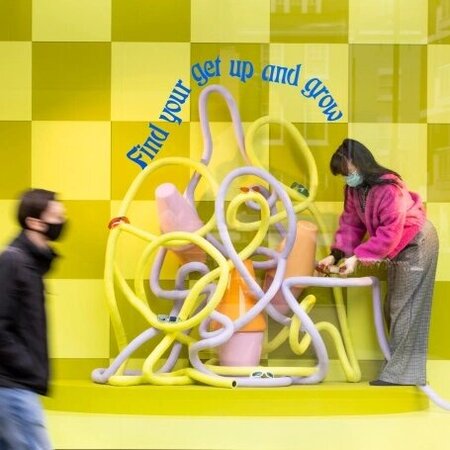 Sustainable Window Displays at Selfridges - IGDS